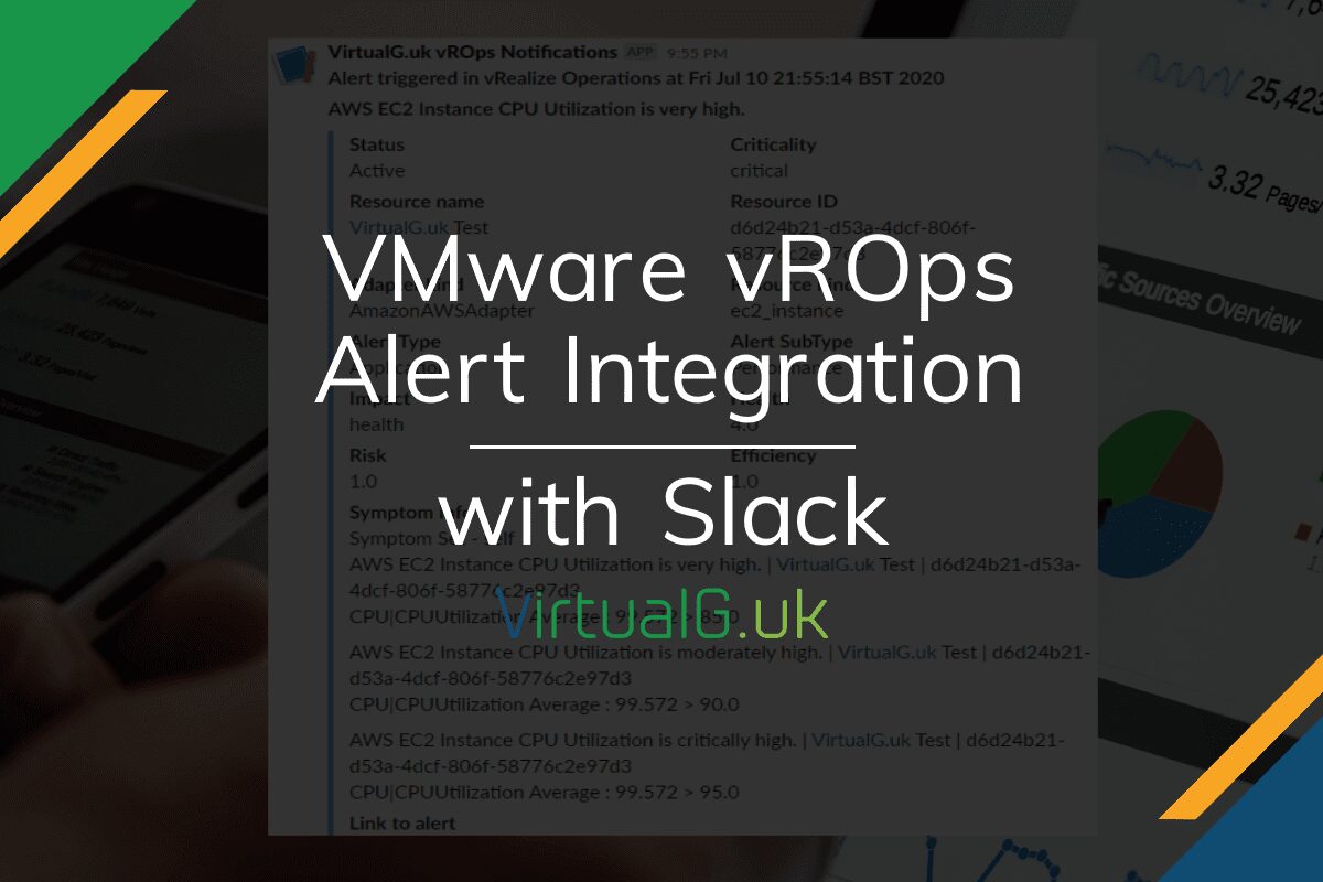 Sending vROps Alerts to Slack