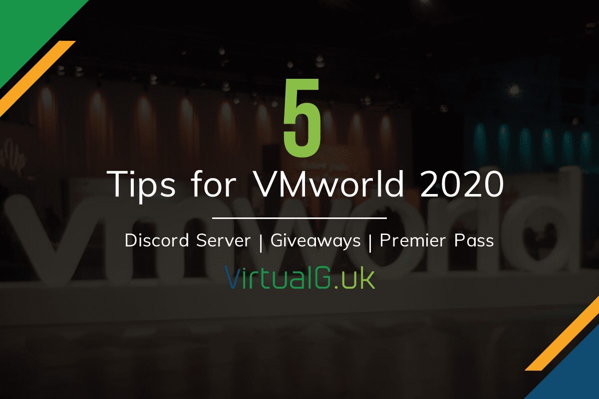 5 Tips for VMworld 2020