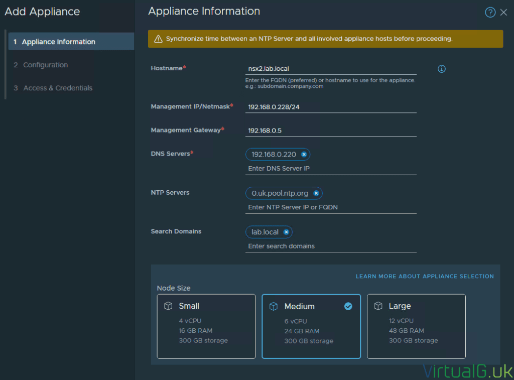 How to install NSX-T Manager 3.x