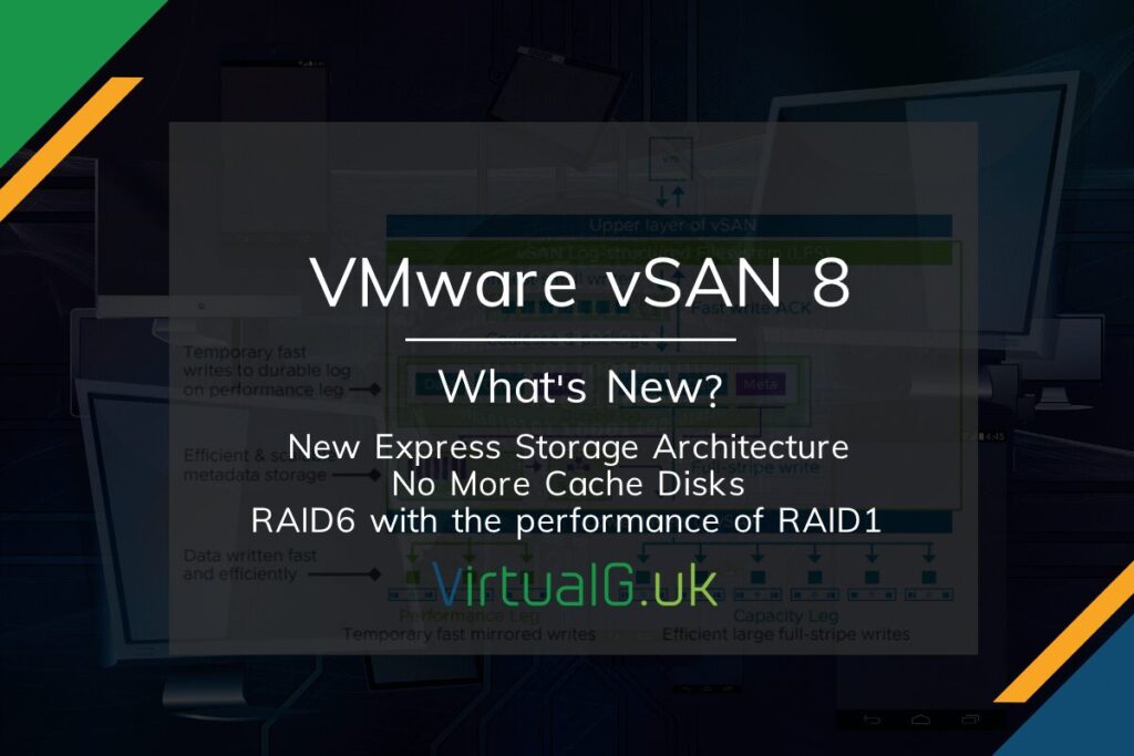 vSAN 8 – What’s New