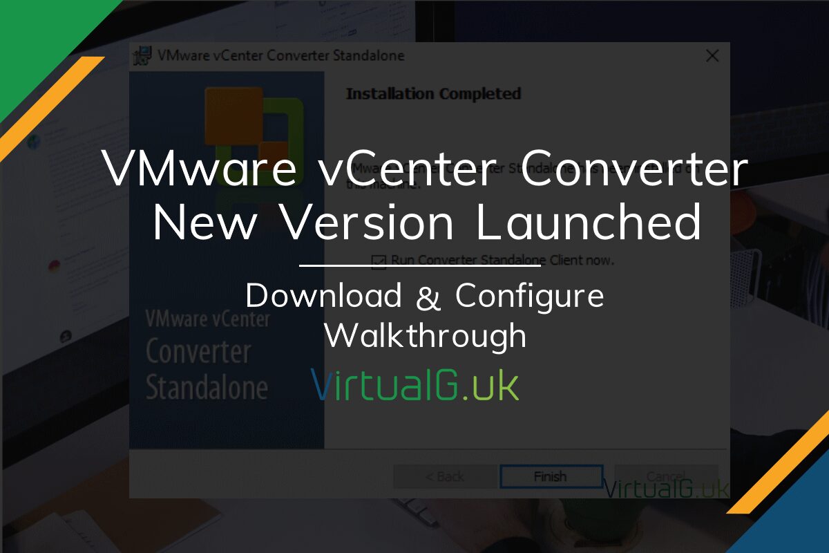 VMware vCenter Converter – Getting Started