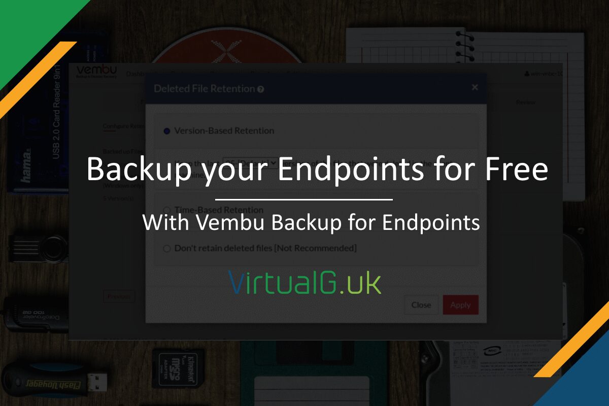 Backup your Endpoints for free with Vembu