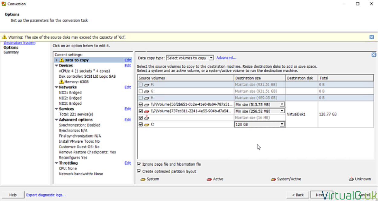 VMware vCenter Converter - Getting Started - VirtualG.uk
