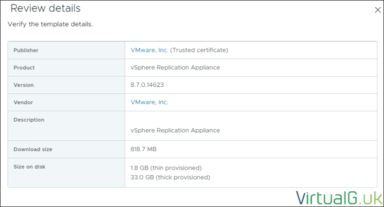 How To Deploy And Configure Vmware Vsphere Replication 87 Virtualguk