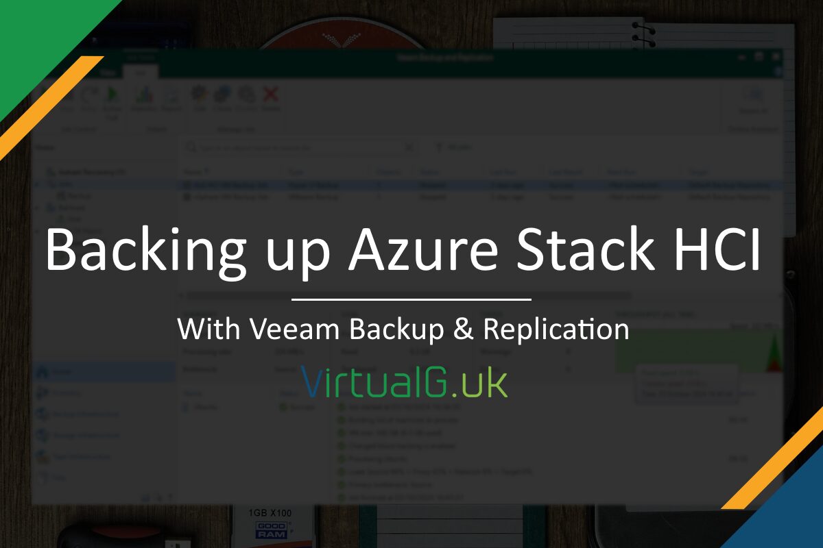 Azure Stack HCI – Backup and Recovery with Veeam